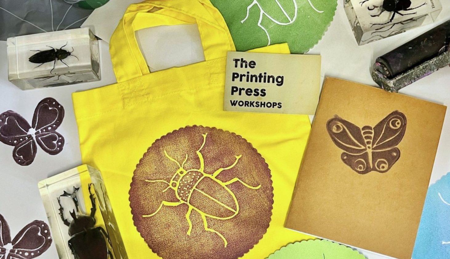 The Printing Press Workshops - Elderflower Fields